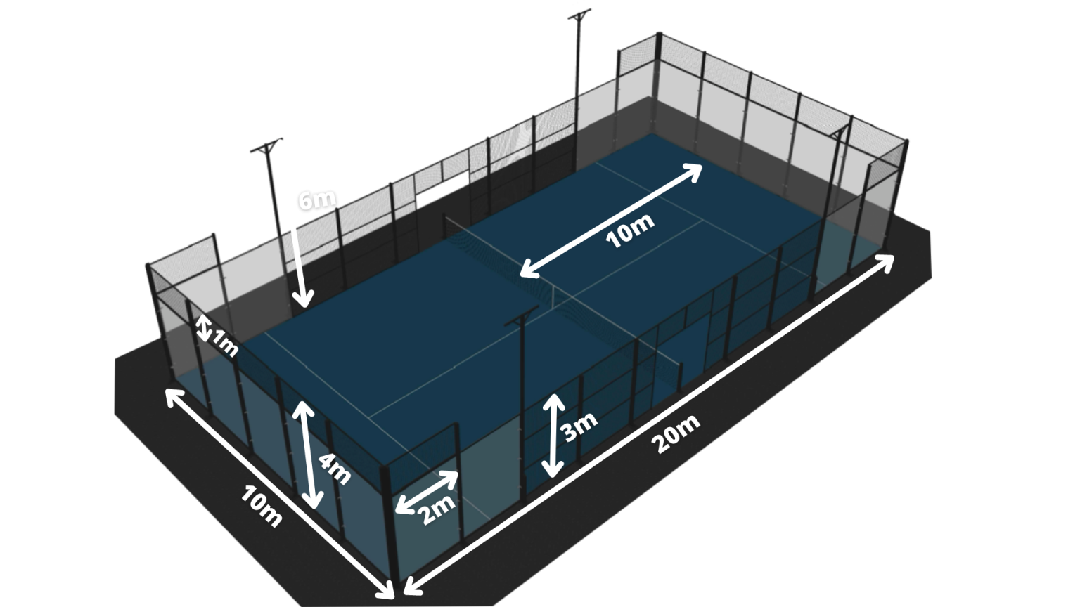 Padelcourt bauen: Alle Infos & Angebote für Ihren Padelplatz